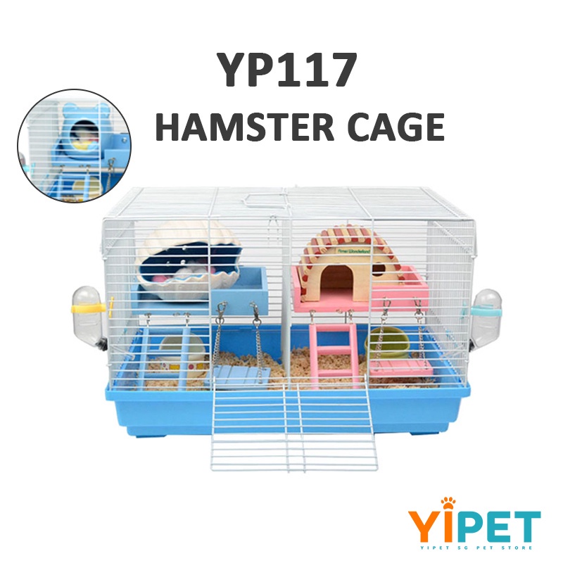 YIPET Luxury 47 Basic Cage Hamster Cage Diy Super Large Barbed Wire ...