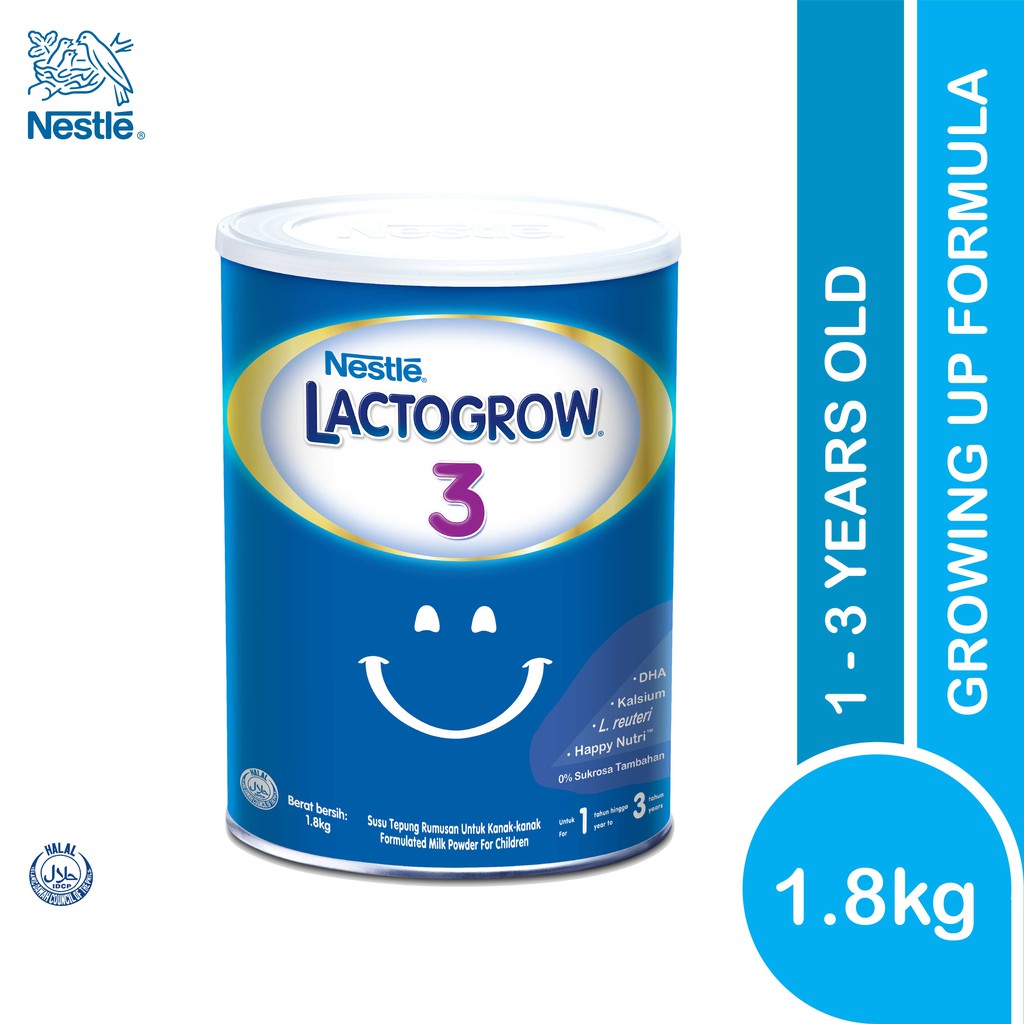 Nestle Lactogrow 3 Milk Powder (1.8kg) - 6dmu_s3z2t - ThaiPick