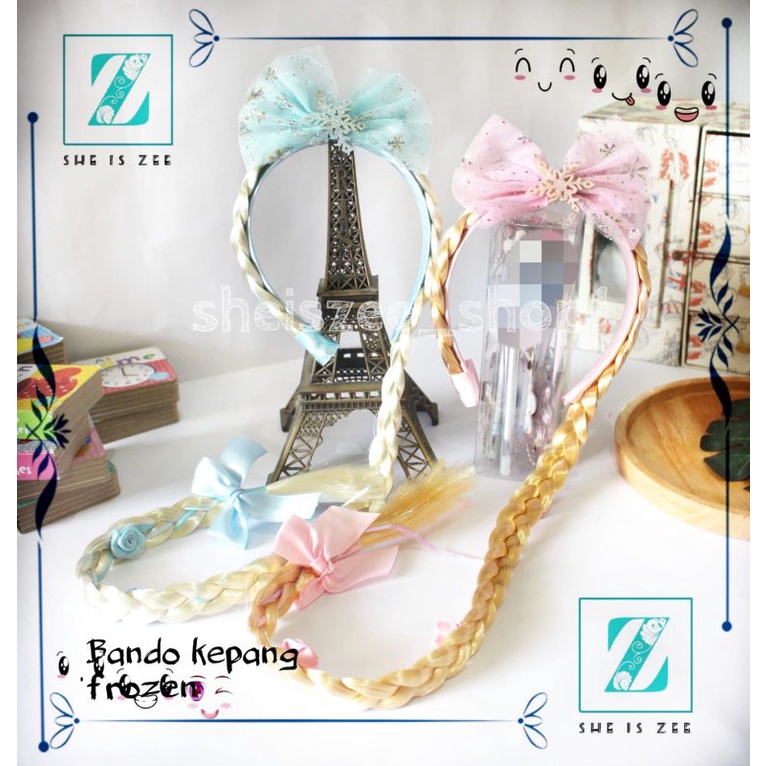 ที่คาดผม สําหรับเด็ก สไตล์ถักเปีย FROZEN BANDO FROZEN BANDO KEPANG ...