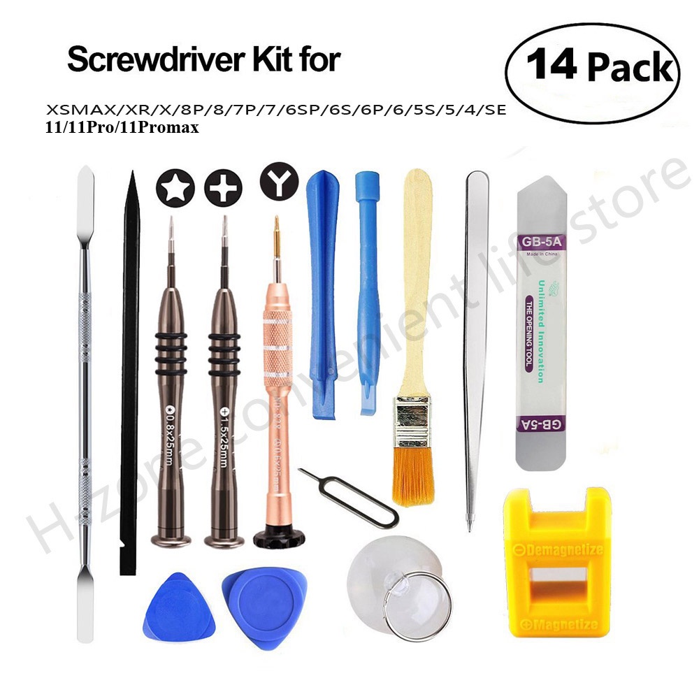 เครื่องมือซ่อมเครื่องปรับอากาศ Newest 14 in1 Mobile Phone Repair Tools ...