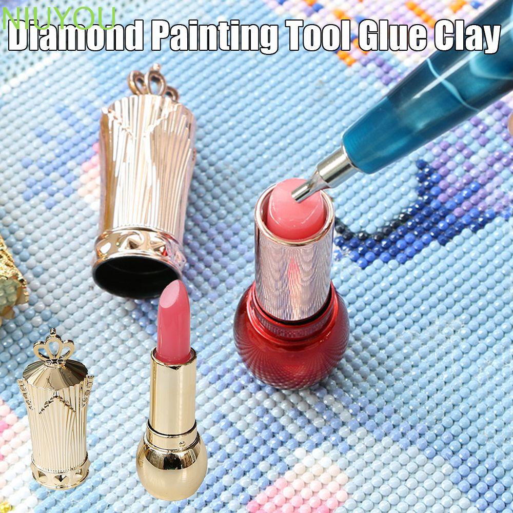 NIUYOU Cross Stitch Diamond Painting Glue Embroidery Lipstick Tube ...