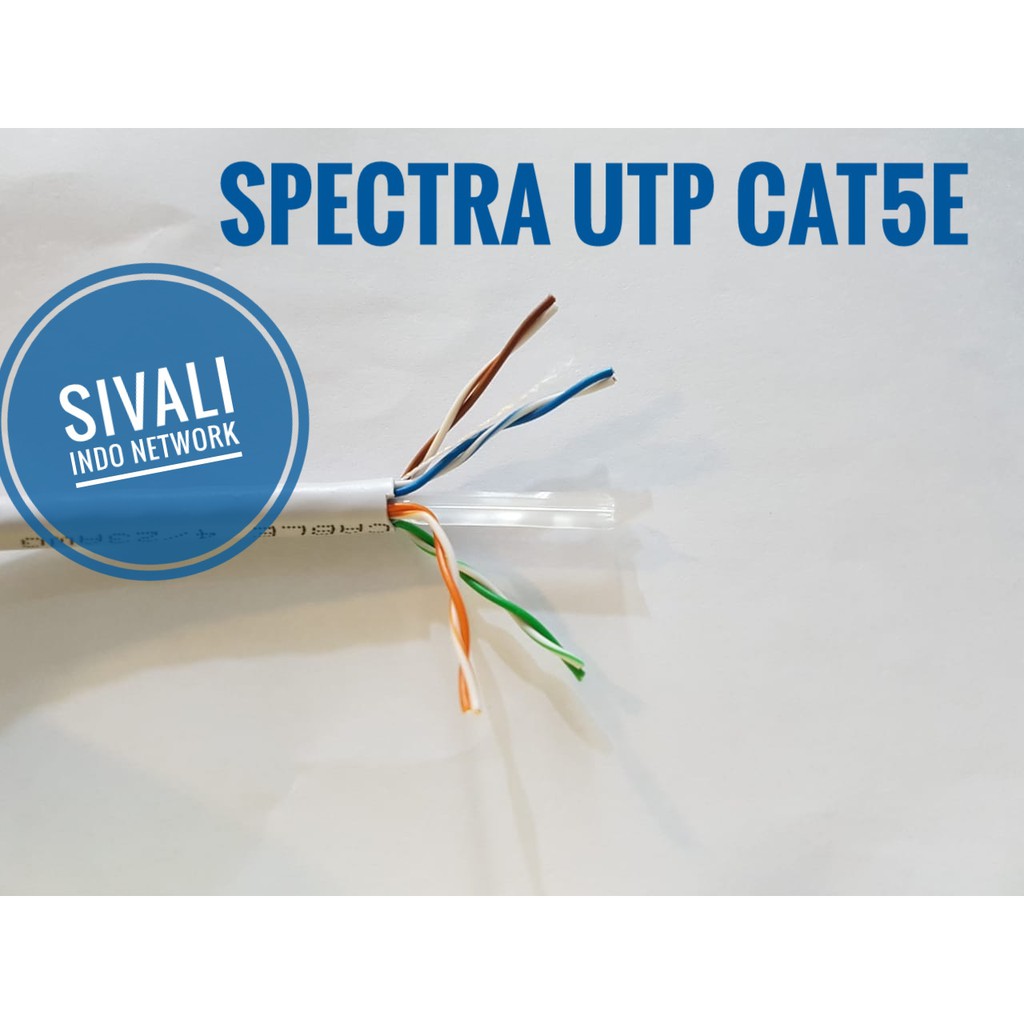 สายเคเบิ้ล 65 เมตร SPECTRA LAN UTP CAT5E (ยาว 65 เมตร ปลั๊ก PLUGBOOTH ...