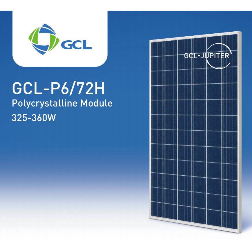 แผงโซลาร์เซลล์ GCL โพลี 330W Tier 1 ยี่ห้อ GCL Poly Tier1 Solar Module ...