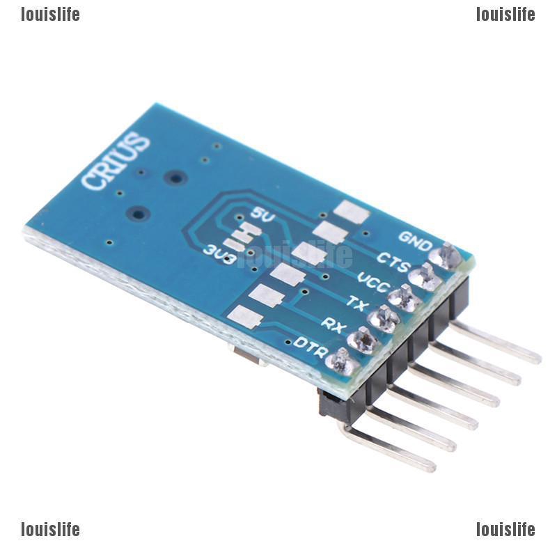 Llth FT 232 RL FTDI 3.3 V 5.5 V USB to TTL Serial อะแดปเตอร์โมดูลสำหรับ Arduino Mini Port ...