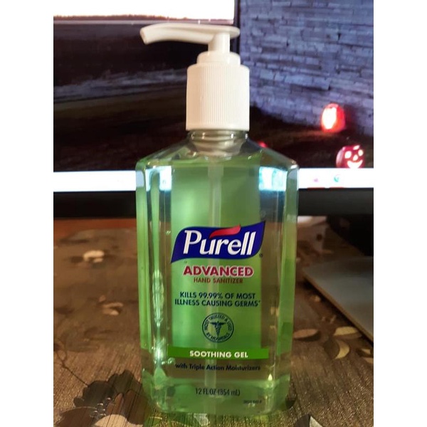 PURELL Advanced Hand Sanitizer Naturals with Plant Based Alcohol 236ml ...