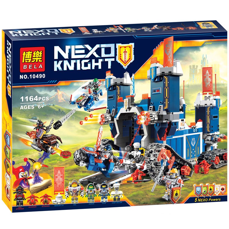 NEXO KNIGHTS Building Blocks High-tech mobile castle LEGO compatible ...