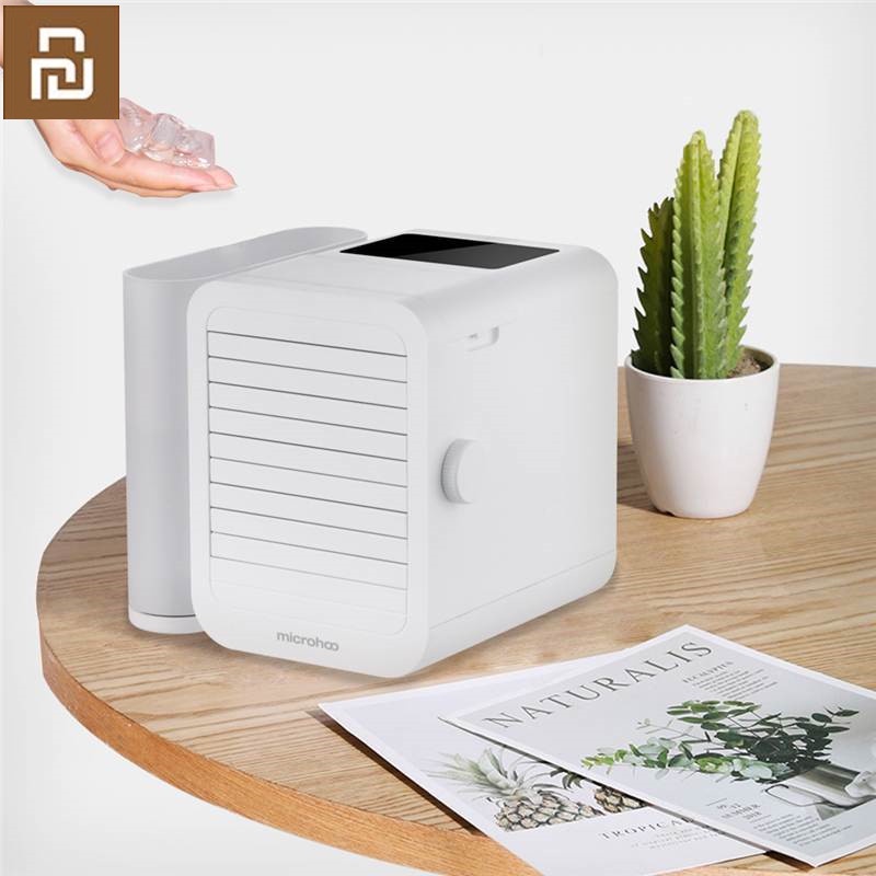 Youpin Microhoo 3 In 1 Mini Air Conditioner Water Cooling Fan Touch ...