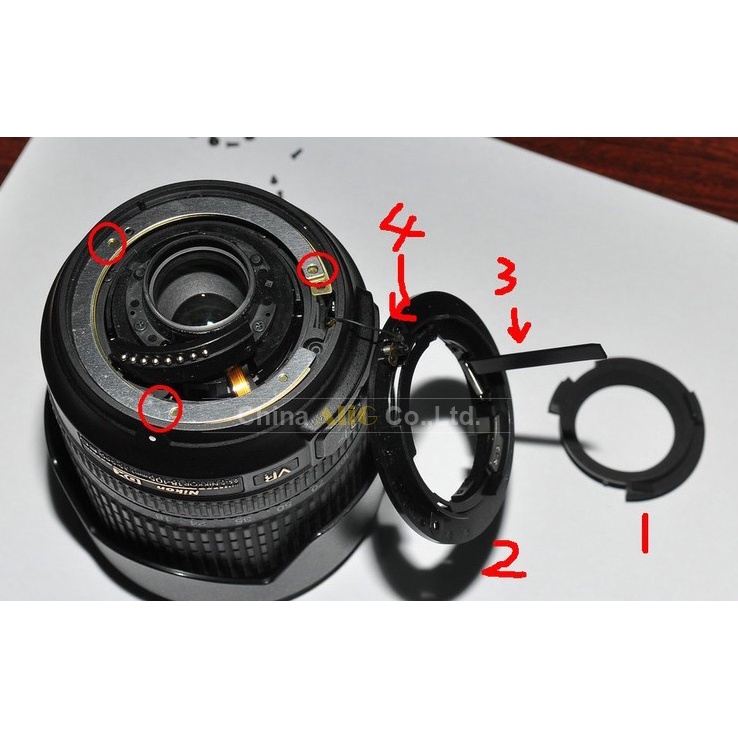 For Nikon 1855mm 18105mm 18135mm 55200mm Lens Relacement AI Bayonet ...