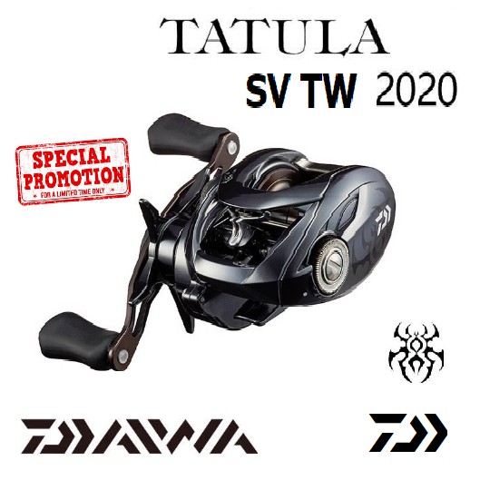 2020 DAIWA TATULA SV TW 103 Low Profile Saltwater Fishing Reel | Shopee Thailand