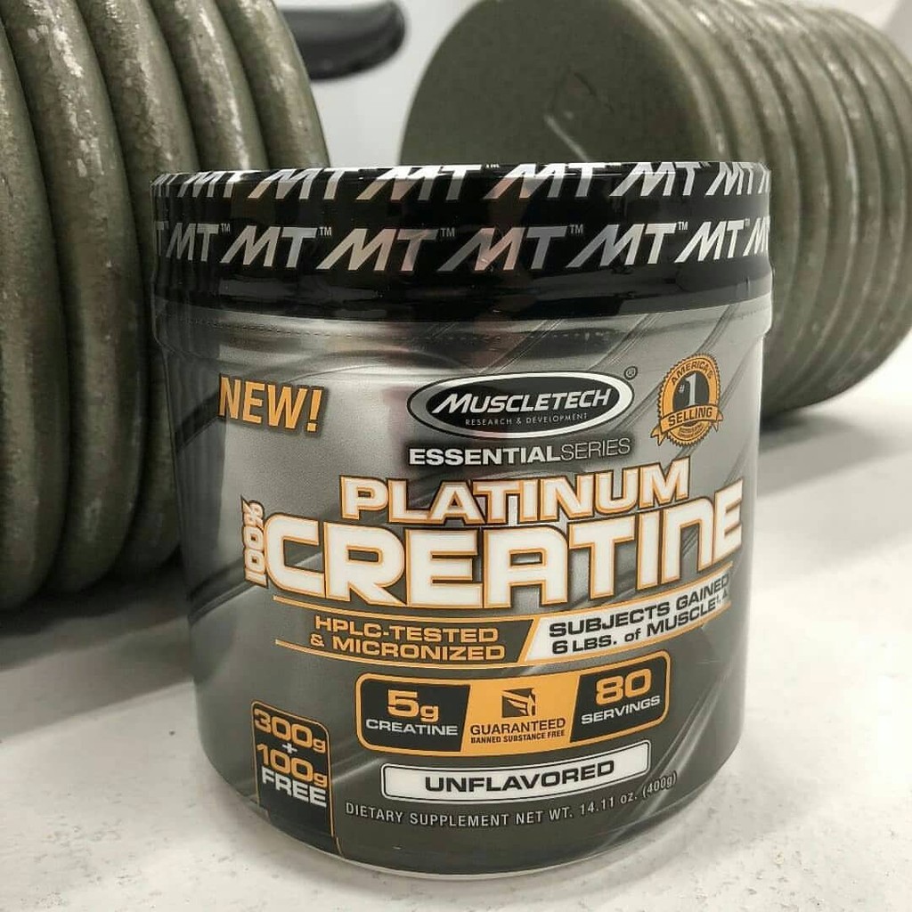 MuscleTech Creatine (400g) แพ็คเก็จใหม่ล่าสุด - muscle_cafe - ThaiPick