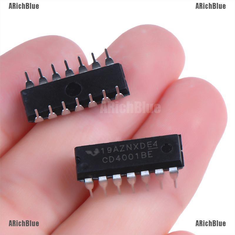 Arichblue แผ่นบอร์ดโมดูลเชื่อมต่อ Cd 4001 Be Inline Dip - 14 Quad 2 ...