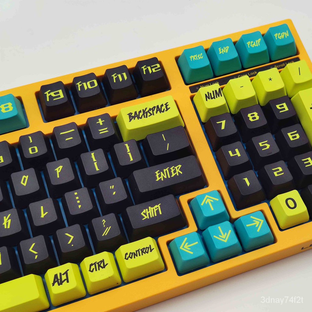 2021117 Key Cyberpunk 2077 Keycaps DYE-SUB OEM Profile For Campatible ...