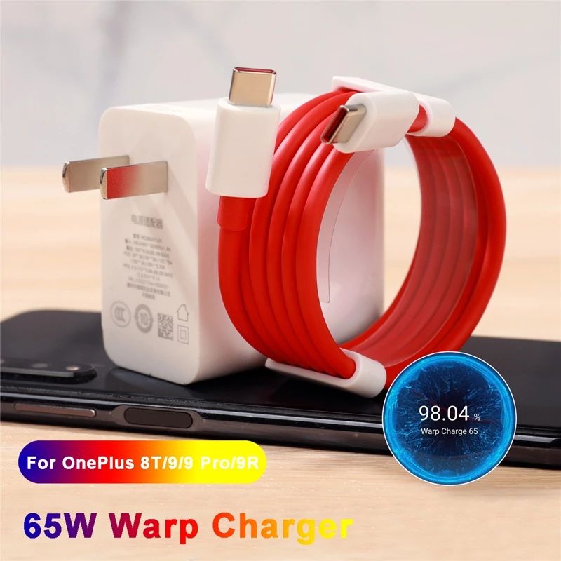 สายชาร์จ Oneplus Warp Charge 65W Power Adapter Usb C To Usb C Cable ...