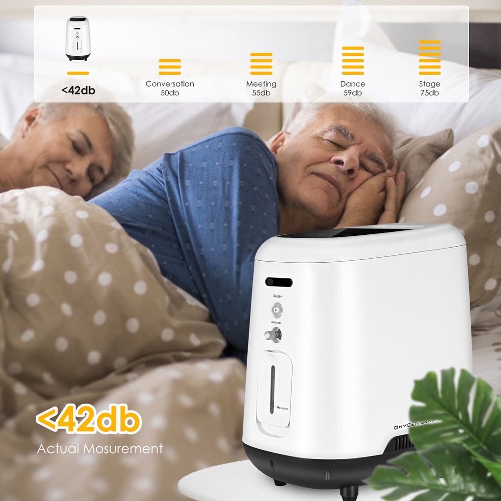 1-7L Oxygen Concentrator Machine Generator Portable Oxygen Making ...