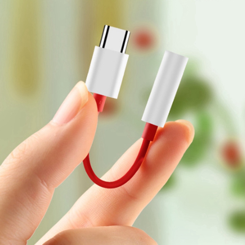 Oneplus 6t 7 Pro Usb Type C To 3 . 5 มม. อะแดปเตอร์แจ็คหูฟัง Aux ...
