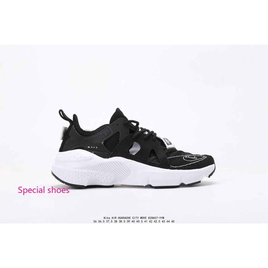 จัดส่งฟรีของแท้ Nike Huarache Type เทคโนโลยีรองเท้าลำลองผู้หญิงรองเท้า ...