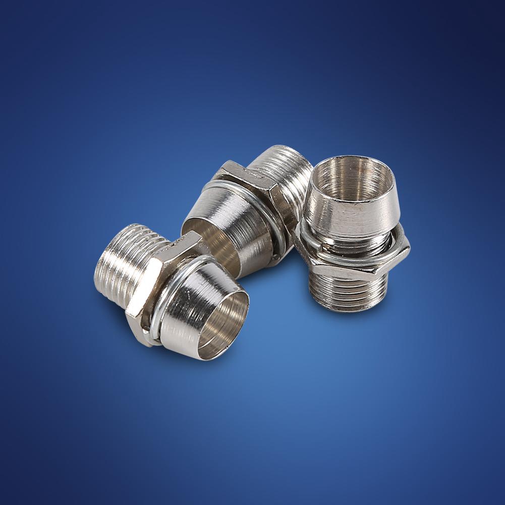 LED 50 5mm Display Silver Mount pcs Panel Thread Color Holders Size 8mm ...