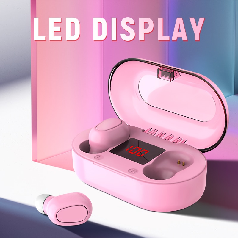 Tws หูฟังบลูทูธไร้สายพร้อมไมโครโฟน Led Display - xinyong.th - ThaiPick