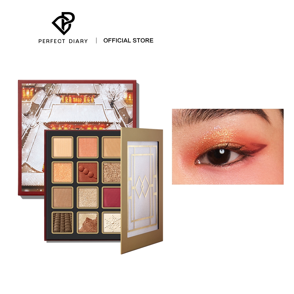 Perfect Diary Eyeshadow Palette Fantasist Eye Shadow Palette 16 Color ...