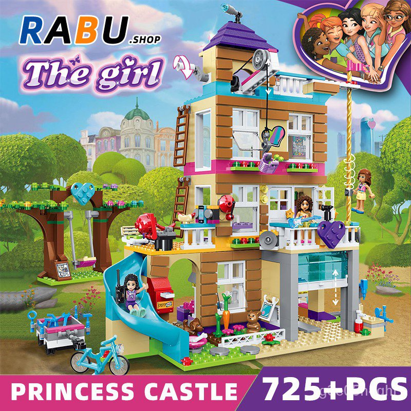 [] Compatible LEGO Friends Model Castle Bricks Frozen Membeku Princess ...