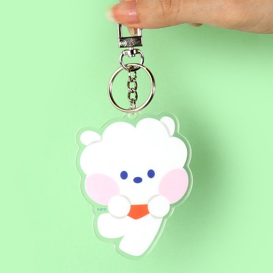 พวงกุญแจ BT21 minini BIG ACRYLIC KEYRING สินค้าพร้อมส่ง - amampaamp - ThaiPick