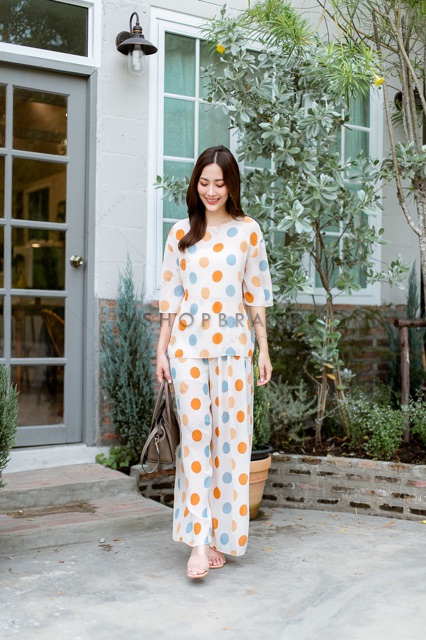 แฟชั่น vshop 8101// Set อัดพีช everyday look - vshopman - ThaiPick