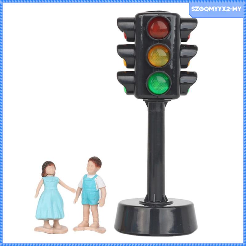 BeeBox Mini Crosswalk Road Sign Electric Traffic Light w Sound Light ...