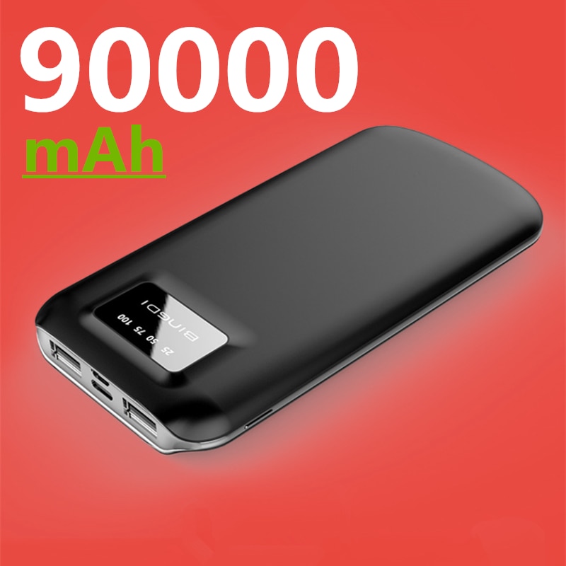 Original Power Bank 90000mAh Portable Charger USB PD 3.0 Quick Charge 3 ...