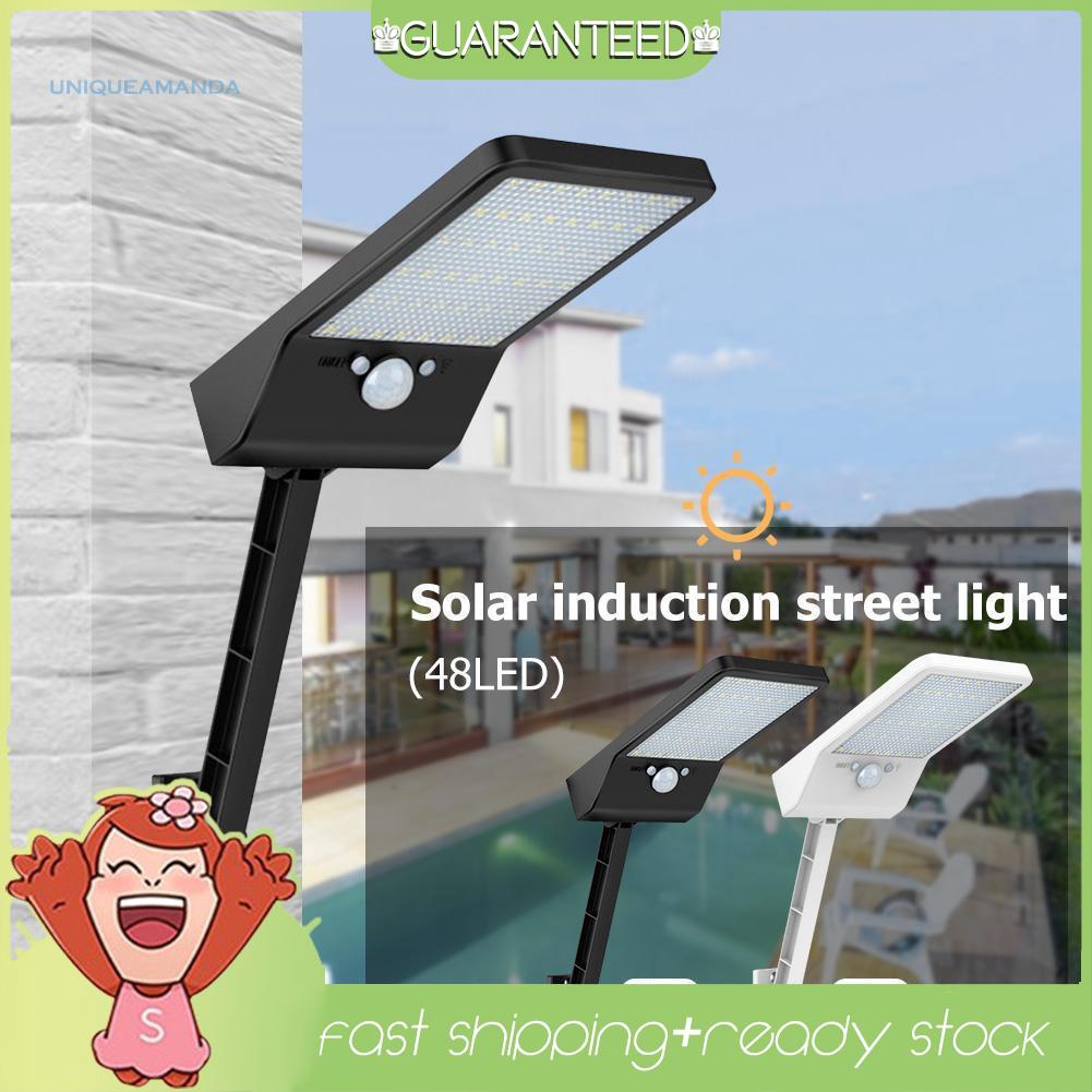 UNI48 LED Remote Control Solar Light PIR Motion Sensor IP65 Outdoor ...