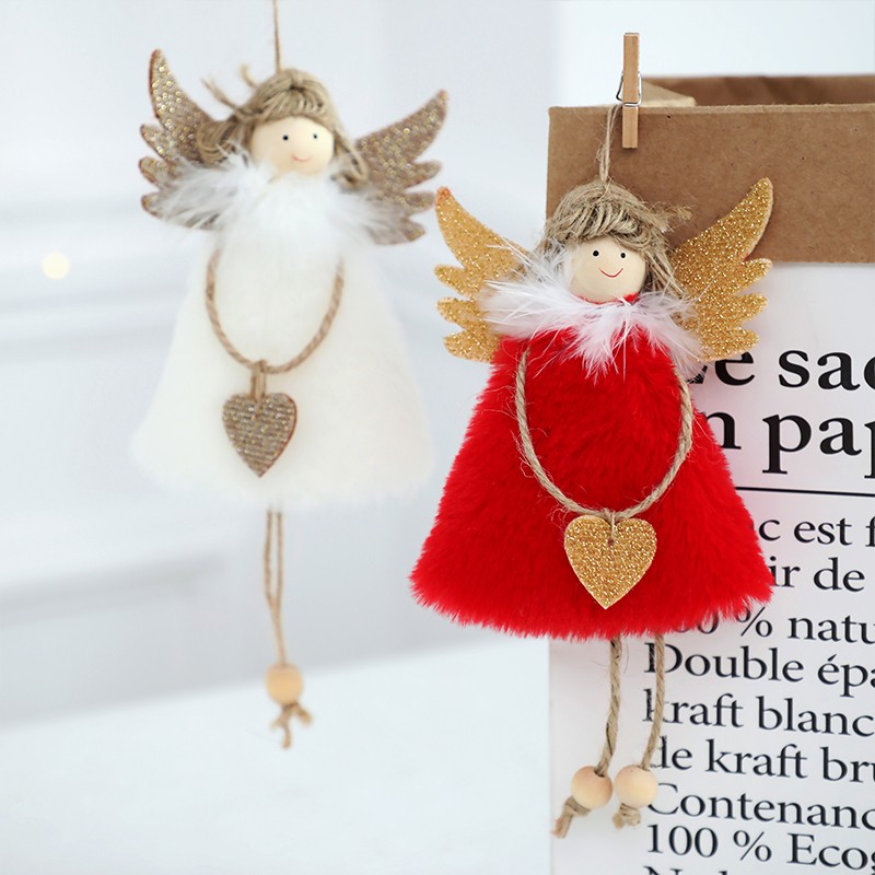 Plush Little Angel Christmas Gift Small Gift Kindergarten Christmas ...