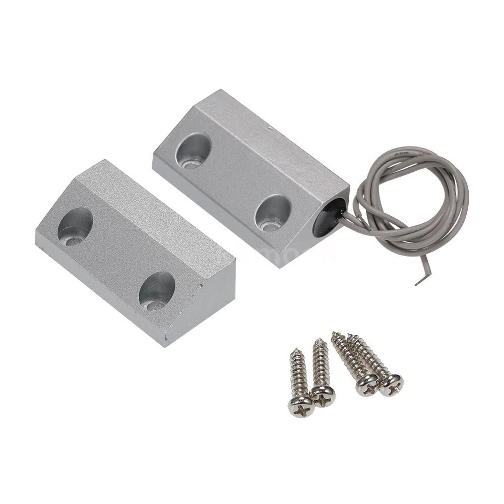 Wired Metal Rolling Gate Door Window Sensor Magnetic Contacts Alarm ...