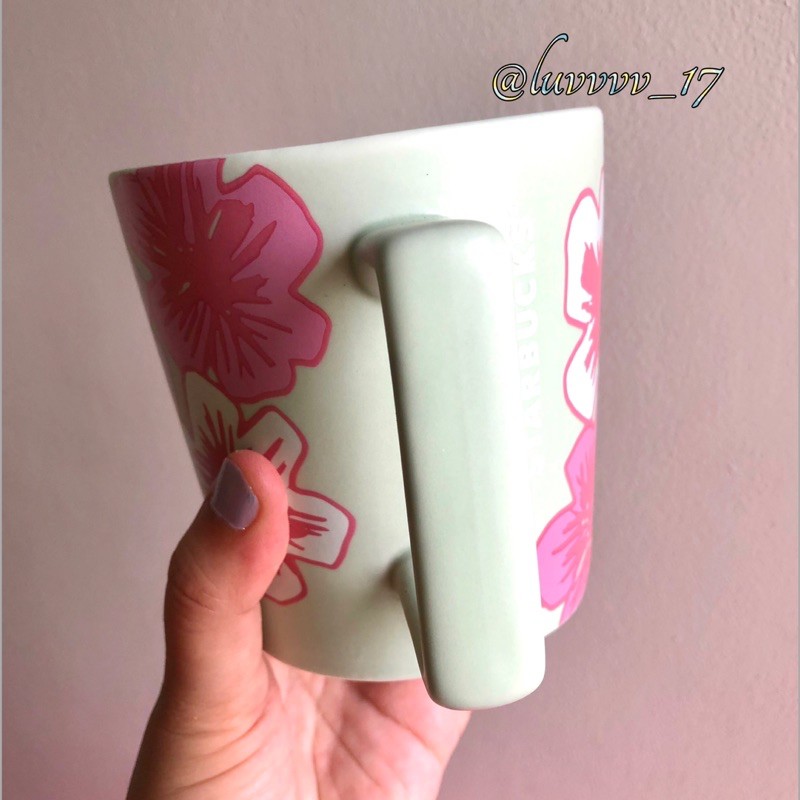 Starbucks Spring Collection Large Flower Coffee Mug 2016 Pink Flowers ...