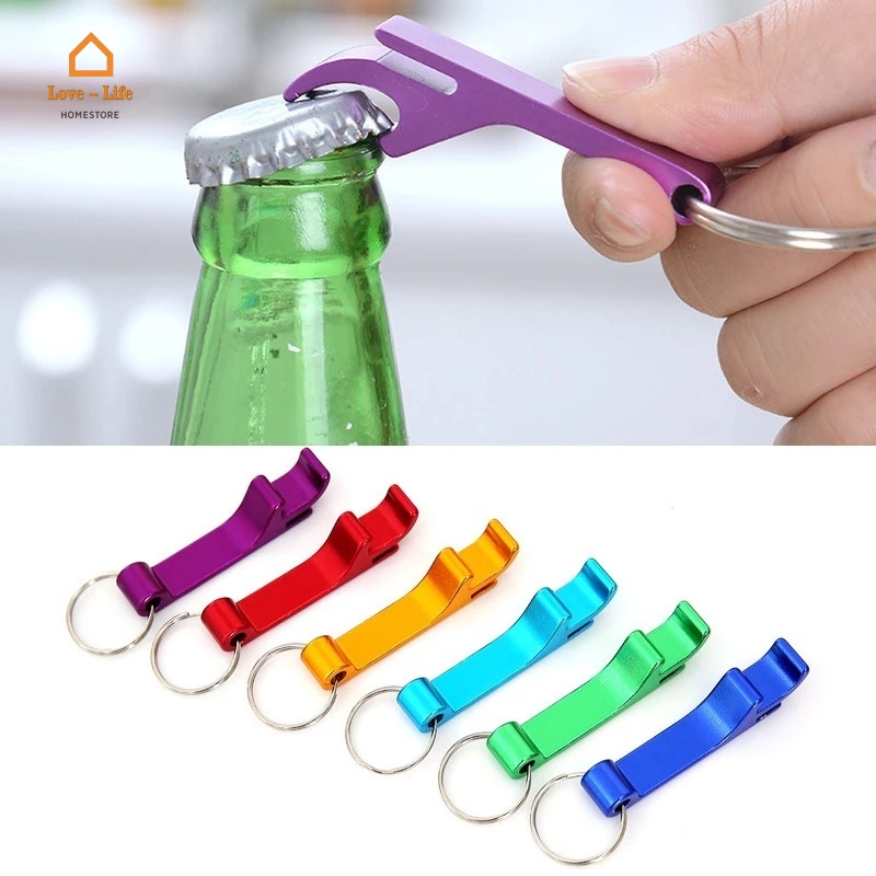 2pcs Party Bottle Opener Portable Beer Lid Remover random Color 良質