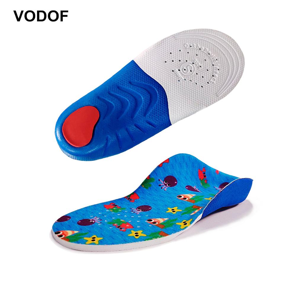 VODOF Kids Children Orthopedic Insoles Shoes Flat Foot Arch Support ...