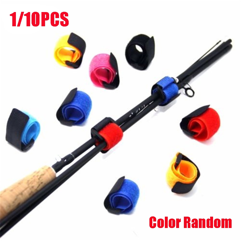 BEAUTY Multicolor Firm Bandage Non-slip Stick Fishing Rod Tie - beauty ...