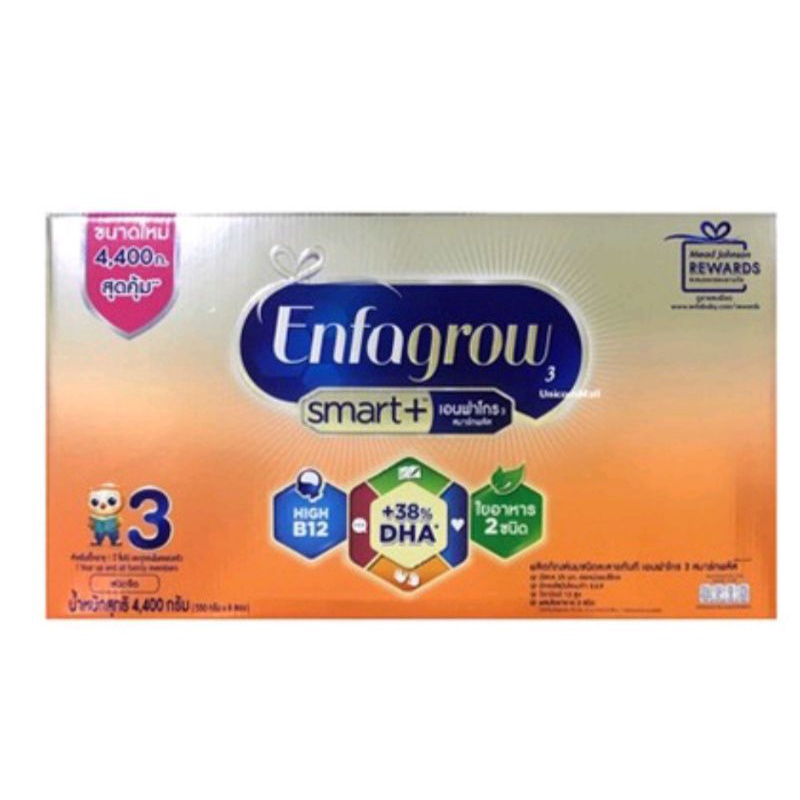 ENFA SMART เอนฟาโกร สมาร์ทพลัส นมผงสำหรับเด็ก สูตร 3 รสจืด - wittersad ...