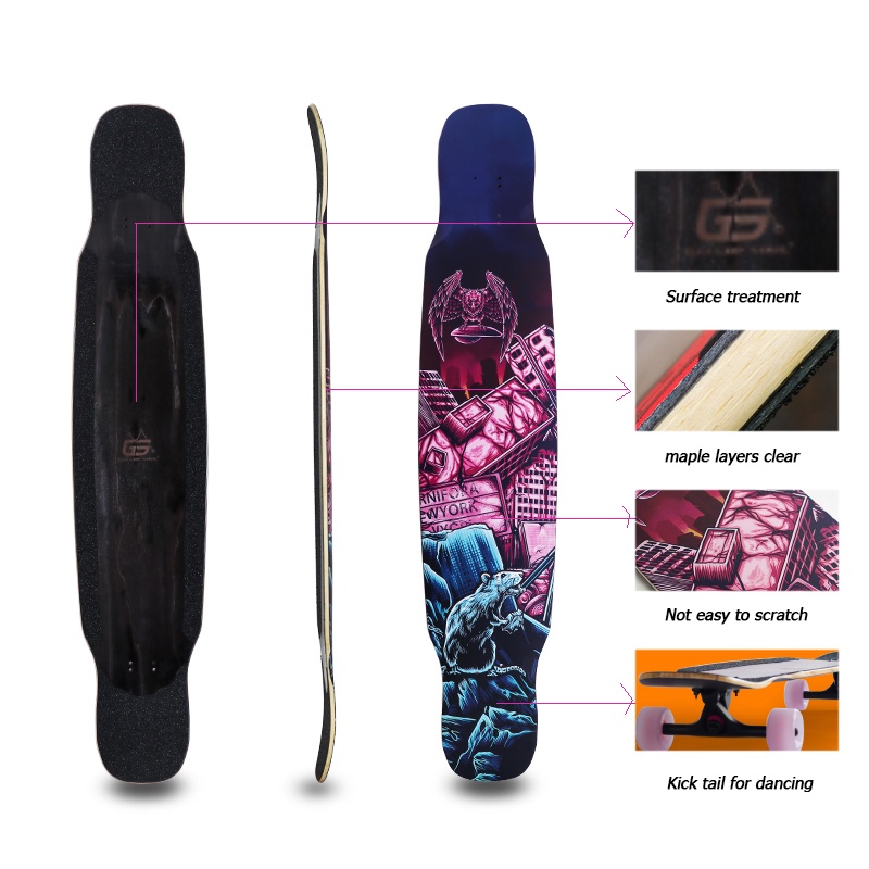 ลองบอร์ด Gallop Soul longboard Dancing ครบชุด 46 inch - nzw8mk_a2n ...