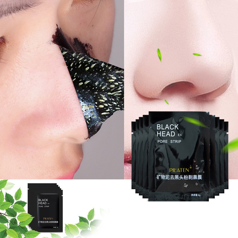 Black Face Mask Blackhead Remover Cleansing Peel Acne Shrink Pore Nose