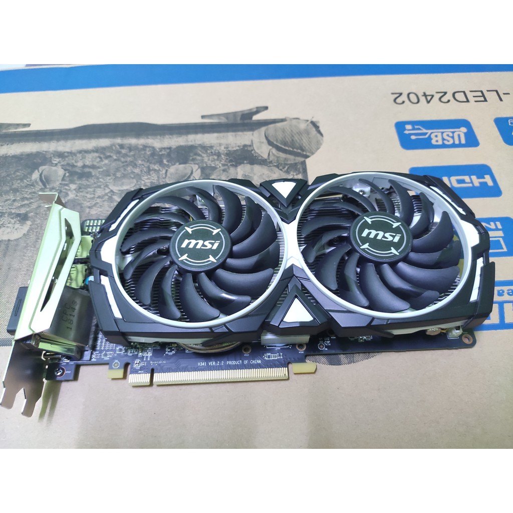 การ์ดจอ VGA MSI Armor (OC) RX570 8GB มือสอง - hengza002 - ThaiPick