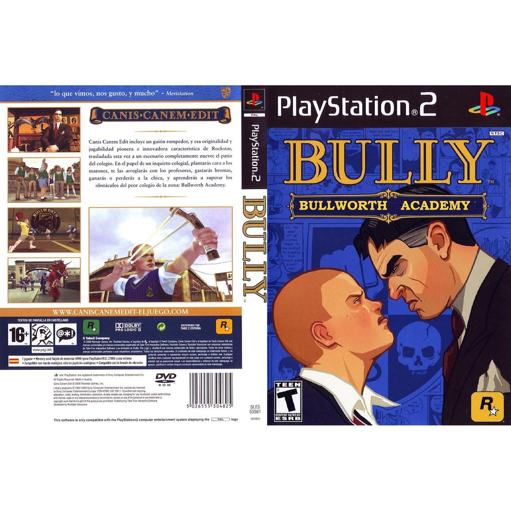 ♨ Bully (แผ่นเกมส์ Ps2) - cartoonsombundee - ThaiPick