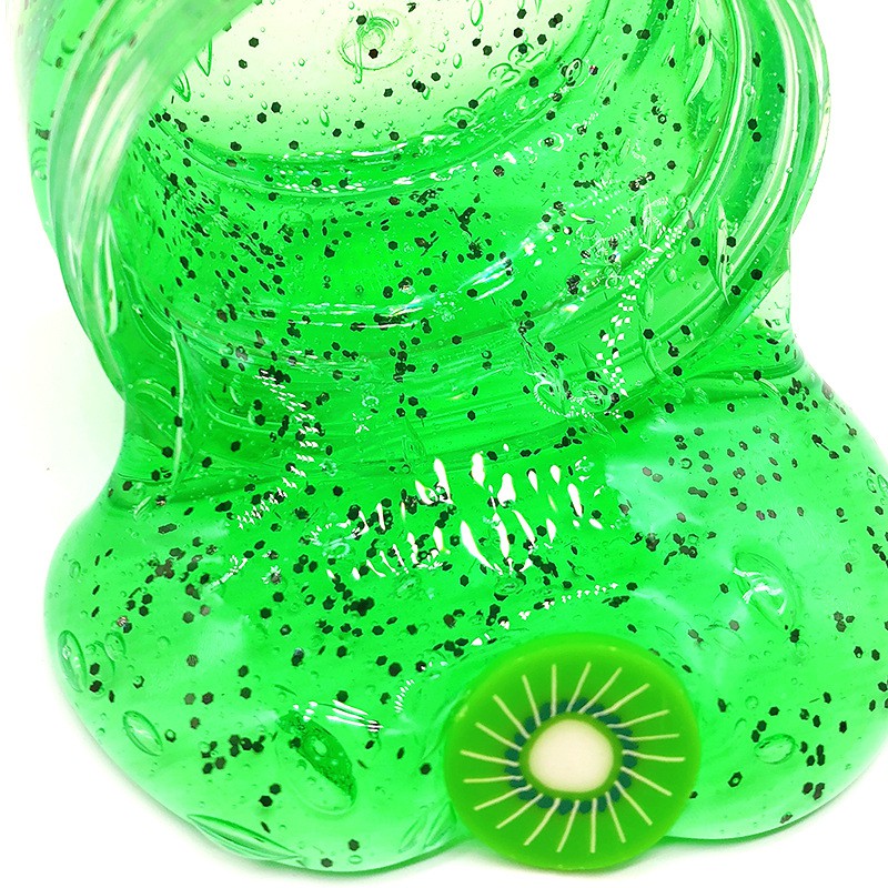 ผลไม้ 60 มล. Squishies โคลนเมือกสีโป๊วความเครียดองุ่นกากตะกอน Lizun ...