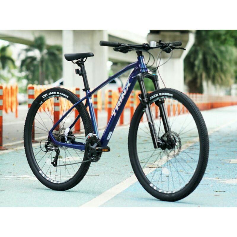 TRINX X1E(ส่งฟรีผ่อน0) จักรยานเสือภูเขาล้อ 27.5 เกียร์ ALTUS 27SP โช๊คลมรีโมท ดิสน้ำมัน ดุมแบ ...