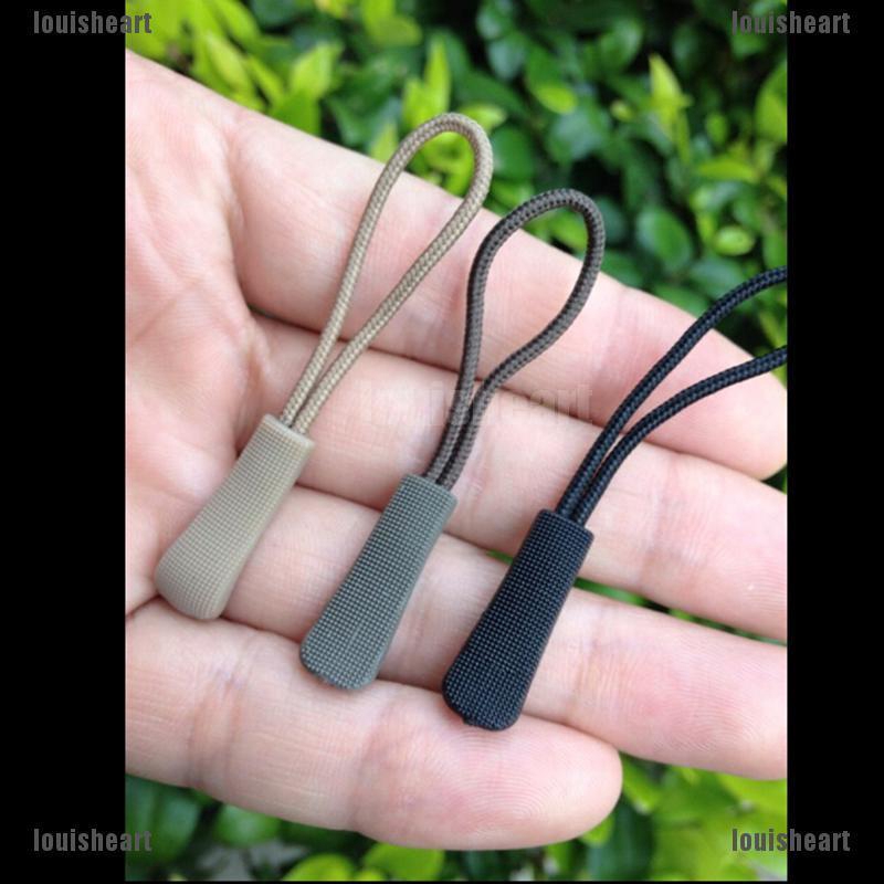 EDC Zipper Pulls Cord Rope Ends Lock Zip Clip Buckle - louisheart.th ...