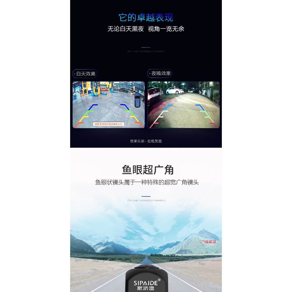 กล้องรถยนต์โมเดิร์นโซนาต้าแผนที่ที่มีชื่อเสียงYuedongทูซอน ...