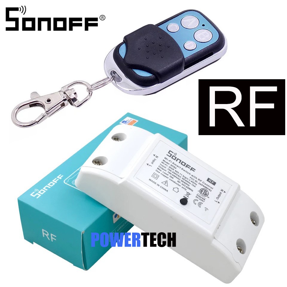 Sonoff RF R2 433Mhz Smart Switch อัตโนมัติอัจฉริยะไร้สาย WiFi 433Mhz RF ...