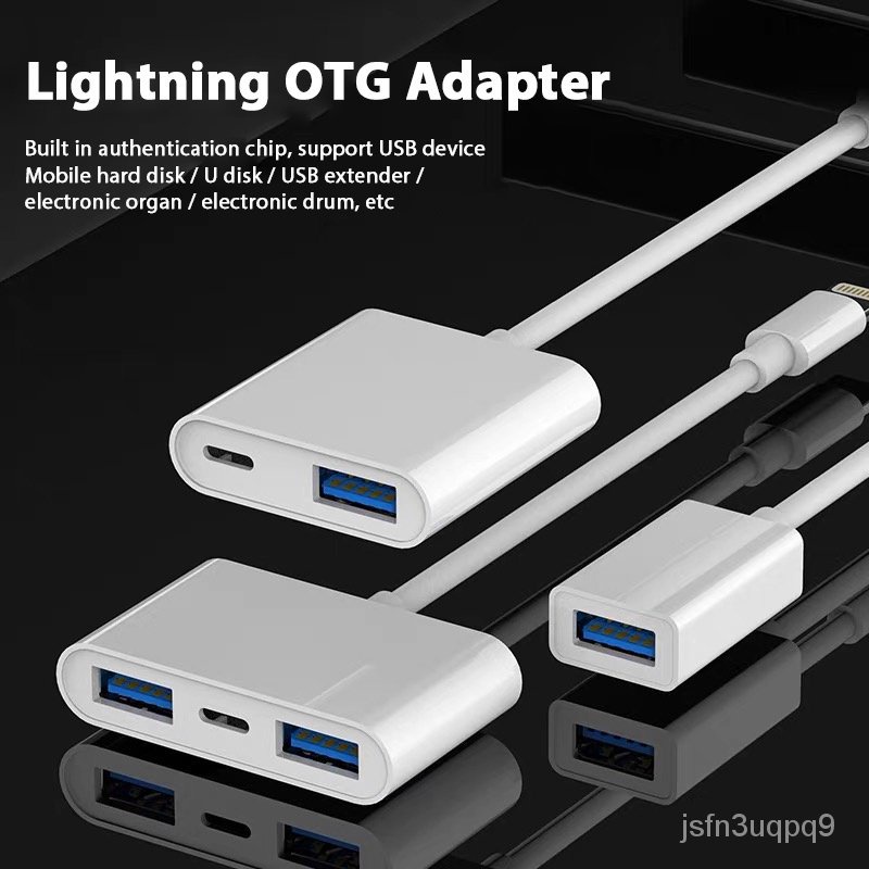 Hot saleXLgame lighting OTG adapter iPhone Cable Lightning to USB 3 ...