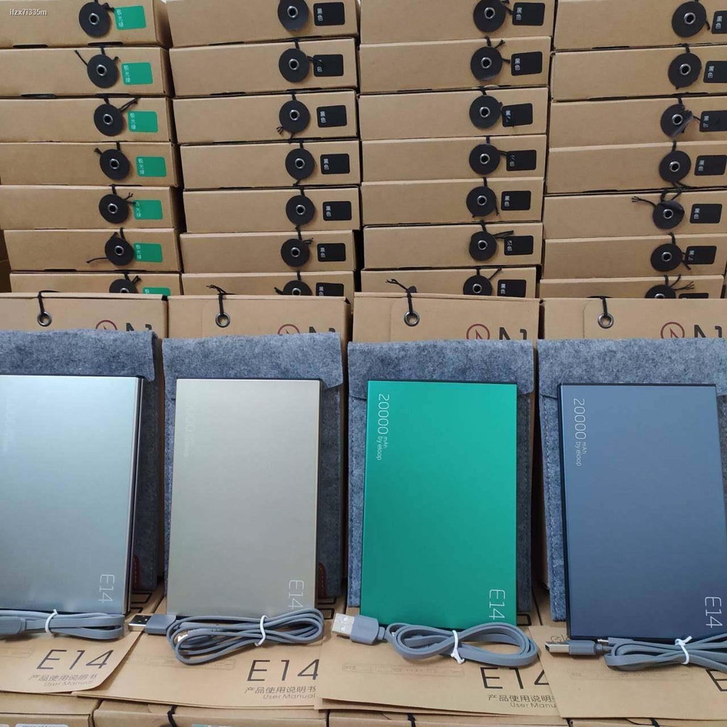 Eloop E14 แท้100 (ไม่แท้ยินดีคืนเงิน)พาวเวอร์แบงค์ Eloop ความจุ20000mah ...