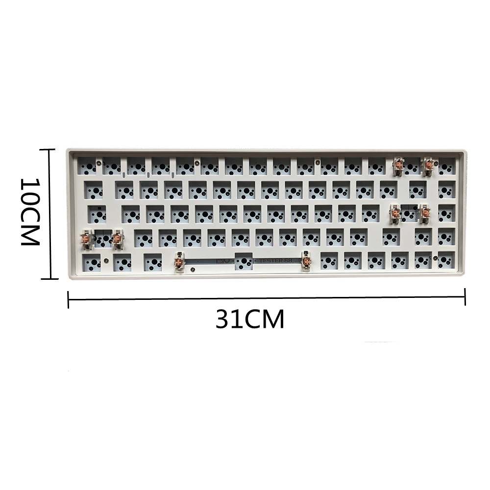 ZUOYA TESTER68 customized Mechanical keyboard kit TES68 hot-swappable ...