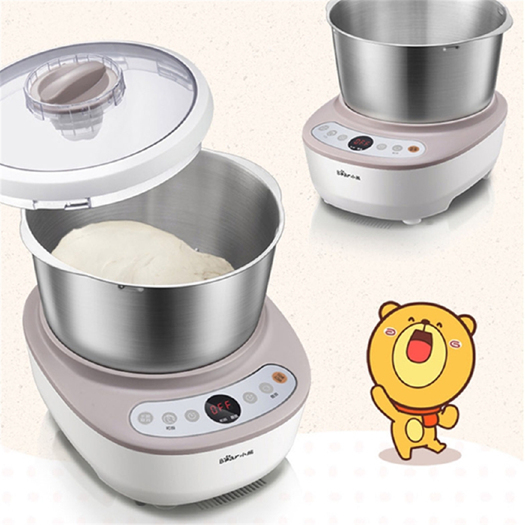 SHOUSE 5L Electric Pot Stainless Steel Dough Mixer Bowl Bread Cake ...