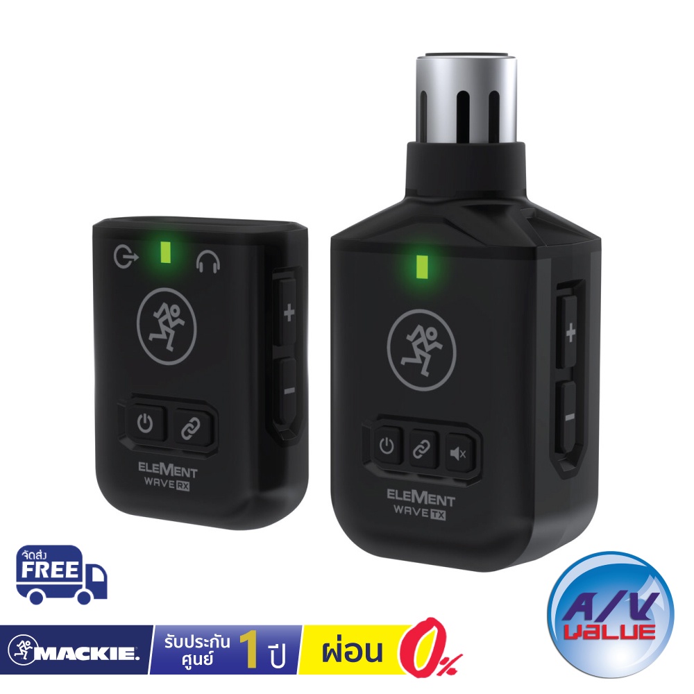 Mackie EleMent Wave XLR - Wireless Handheld Microphone System (EM Wave ...